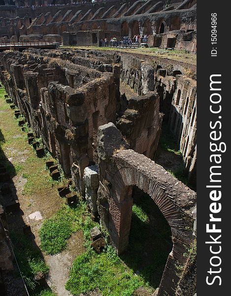 1+ Colosseum basement area below arena Free Stock Photos - StockFreeImages