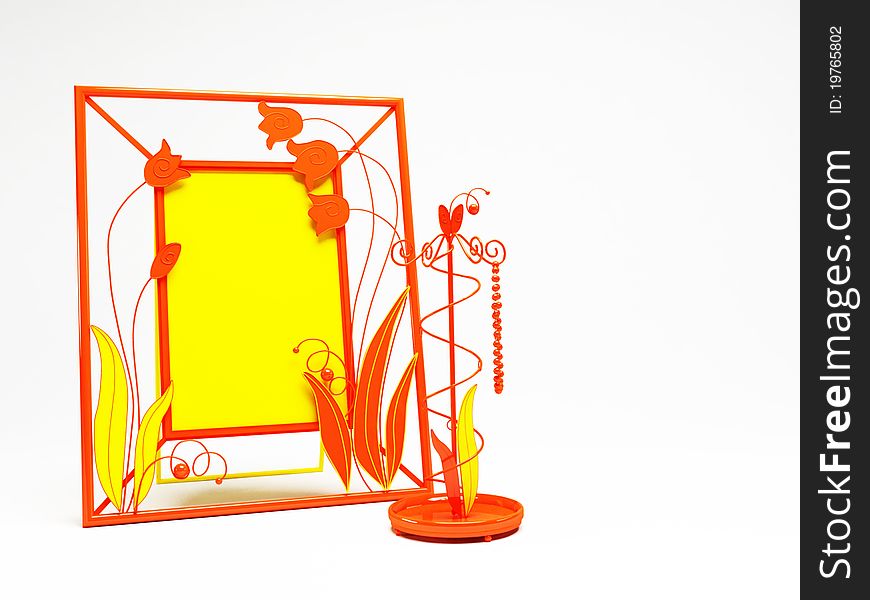 1+ Orange yellow forged frame Free Stock Photos - StockFreeImages
