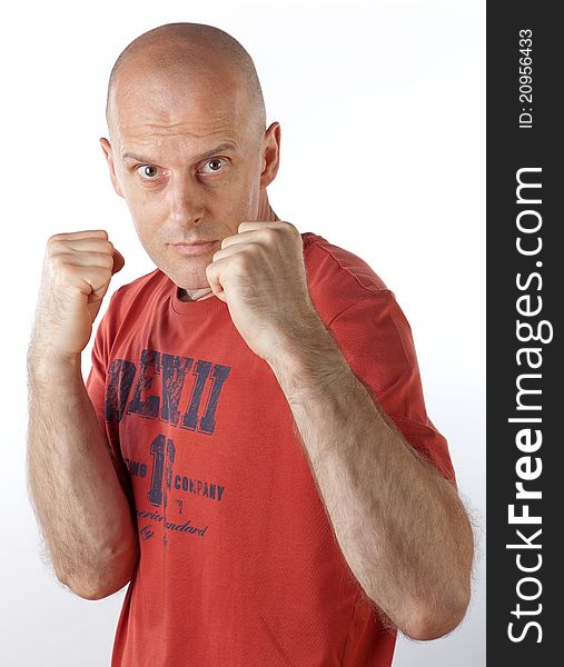 1+ Man appears ready to fight Free Stock Photos - StockFreeImages