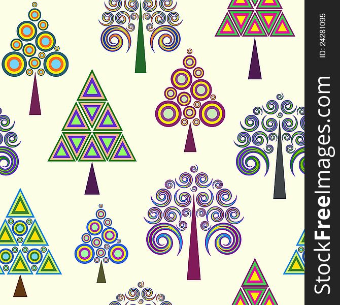 4+ Geometric forest trees Free Stock Photos - StockFreeImages