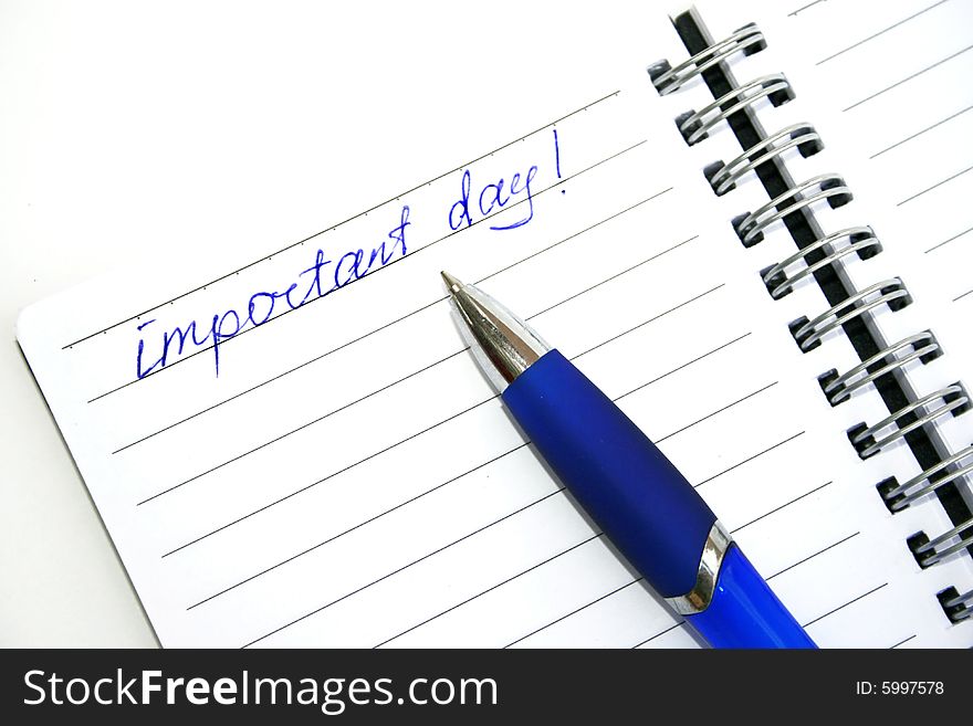 240+ Blue pen note book Free Stock Photos - StockFreeImages