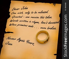 Dear John Letter Free Stock Images Photos 6843489