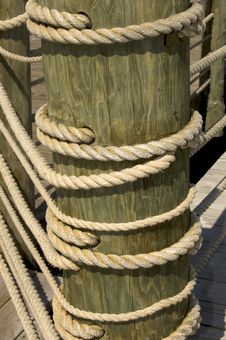 2+ Rope wrapped around pole Free Stock Photos - StockFreeImages